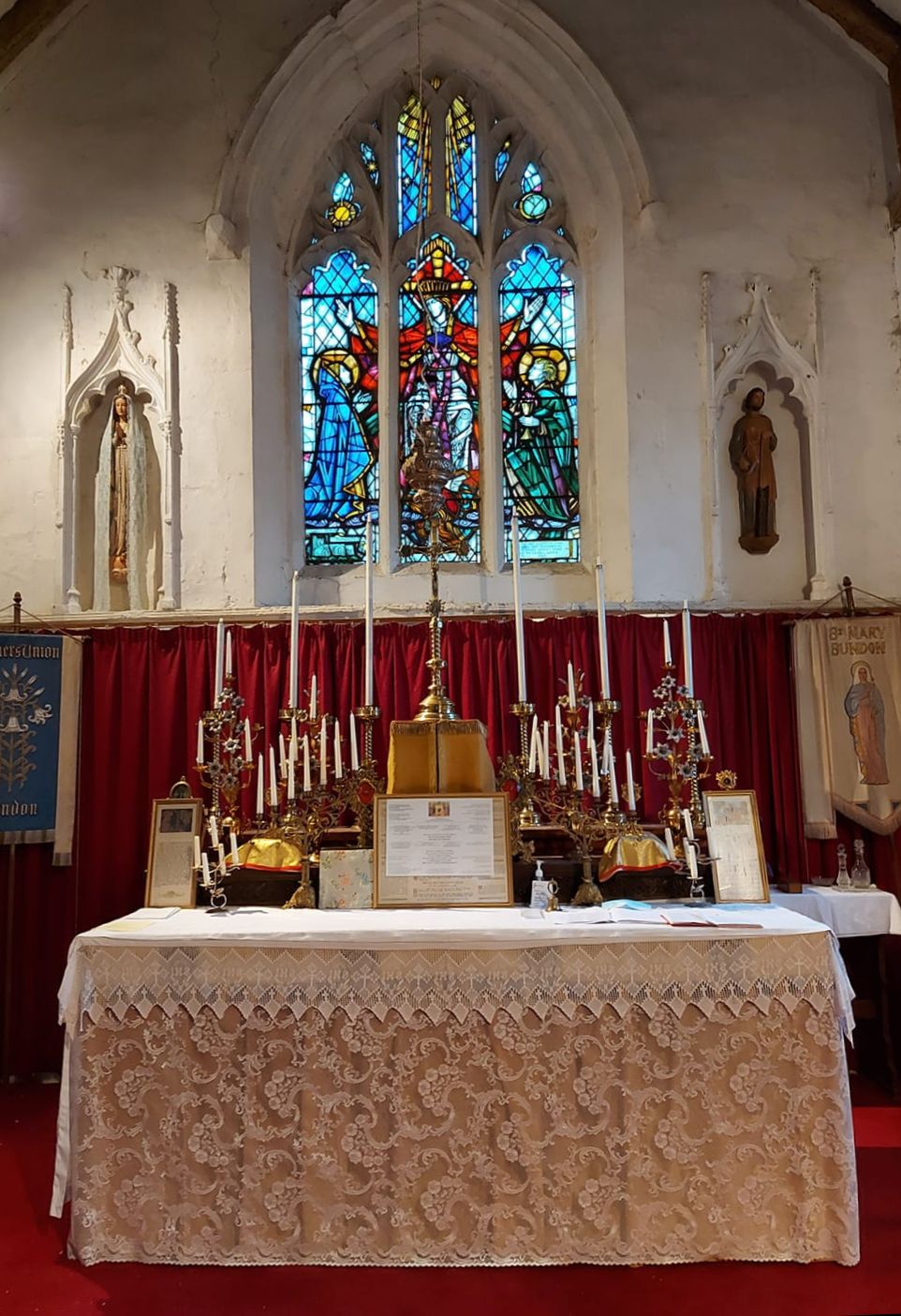 Altar for Christ The King – St Mary's Church Sundon