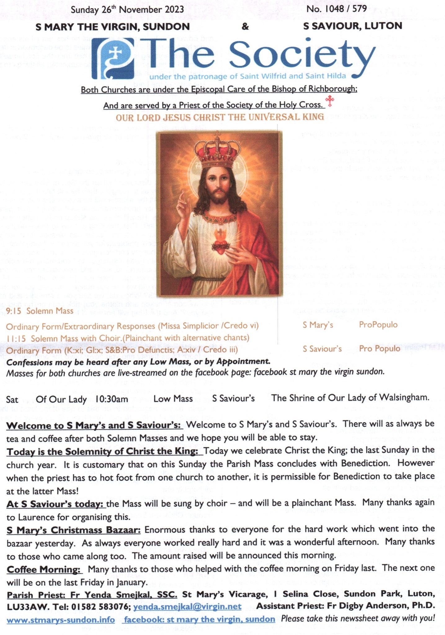 St Mary's Church Sundon – The Parish Church of Upper & Lower Sundon ...