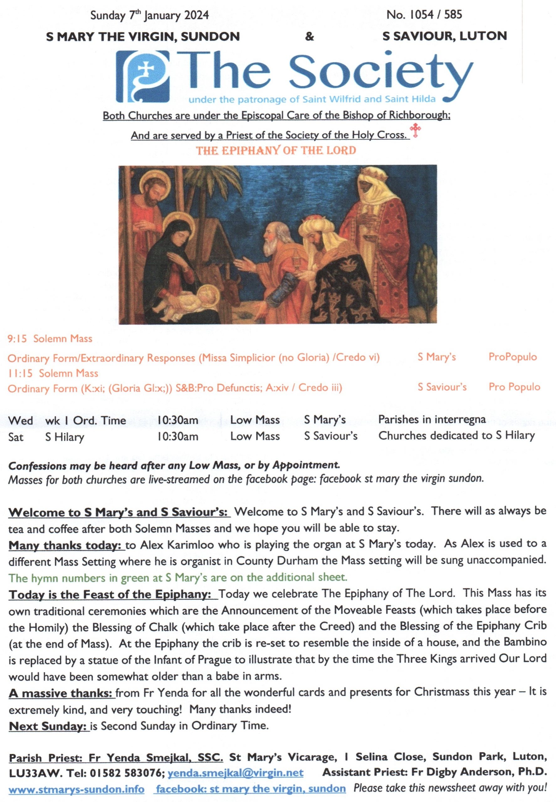 St Mary's Church Sundon – The Parish Church of Upper & Lower Sundon ...