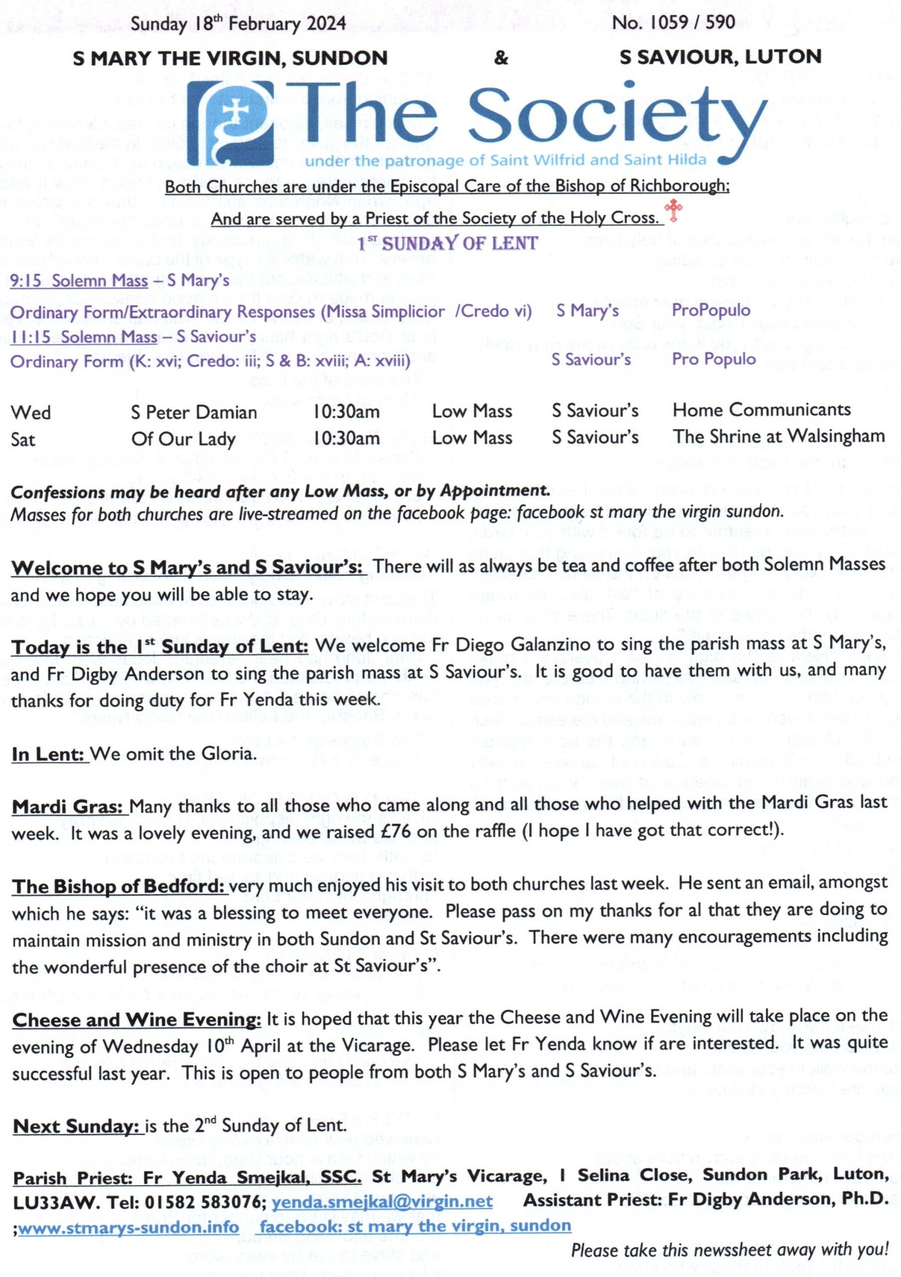 St Mary's Church Sundon – The Parish Church of Upper & Lower Sundon ...