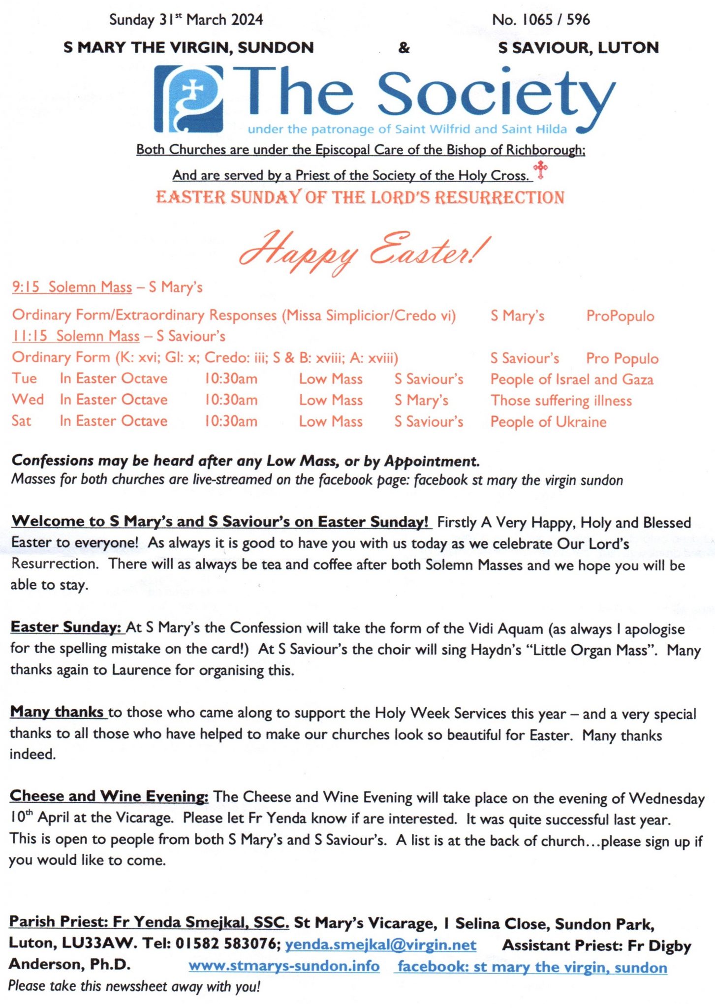 St Mary's Church Sundon – The Parish Church of Upper & Lower Sundon ...