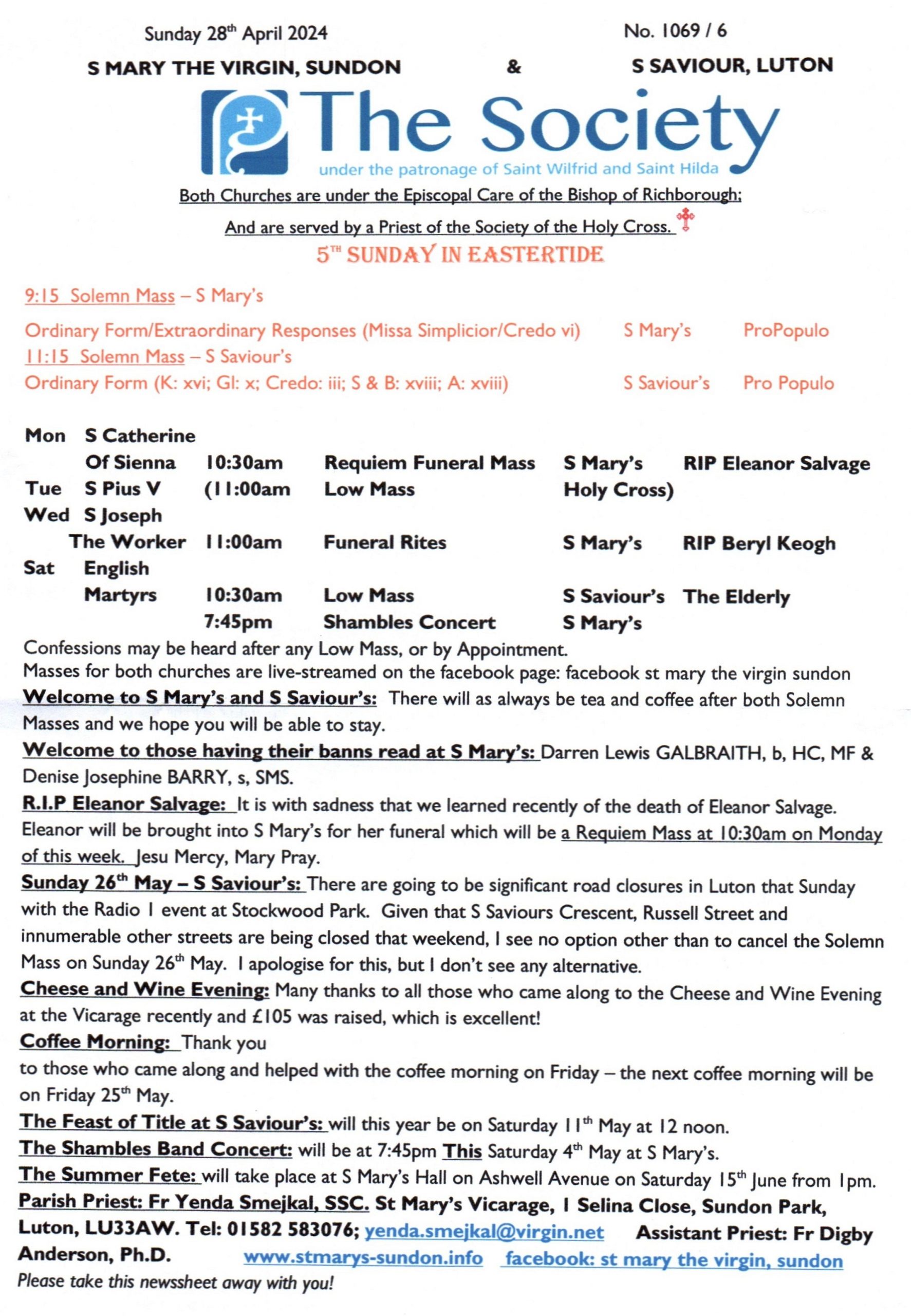 St Mary's Church Sundon – The Parish Church of Upper & Lower Sundon ...