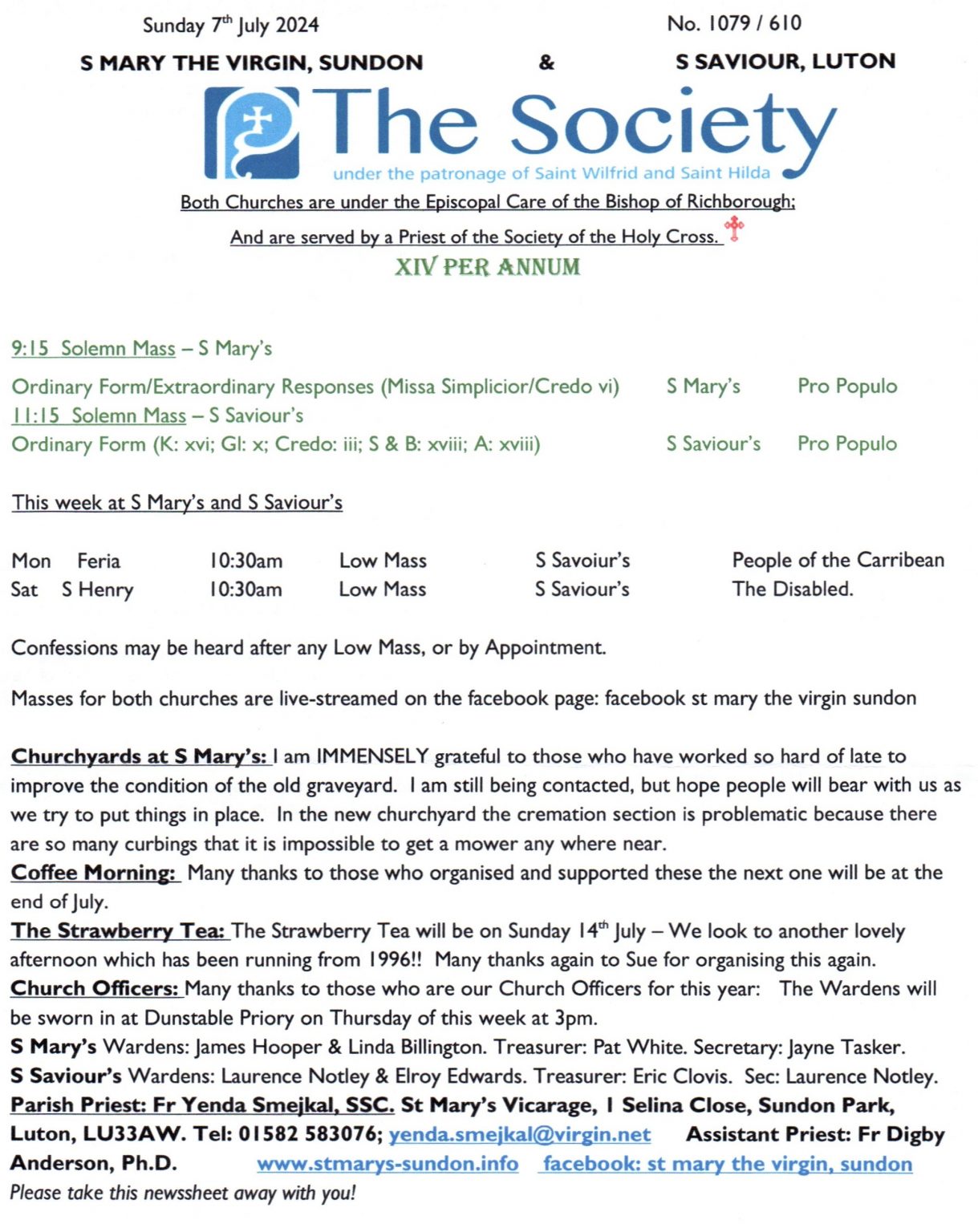 St Mary's Church Sundon – The Parish Church of Upper & Lower Sundon ...