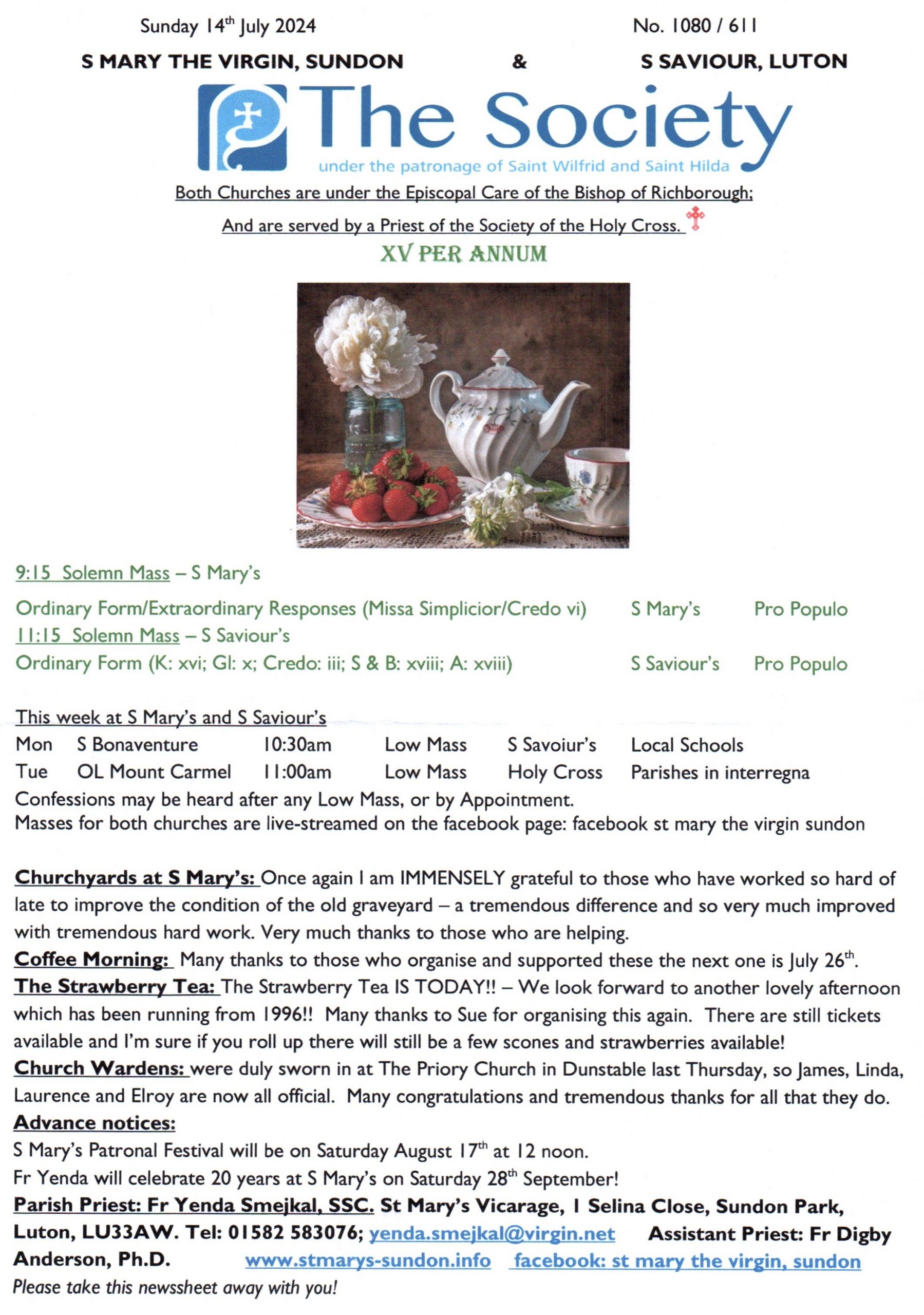 St Mary's Church Sundon – The Parish Church of Upper & Lower Sundon ...