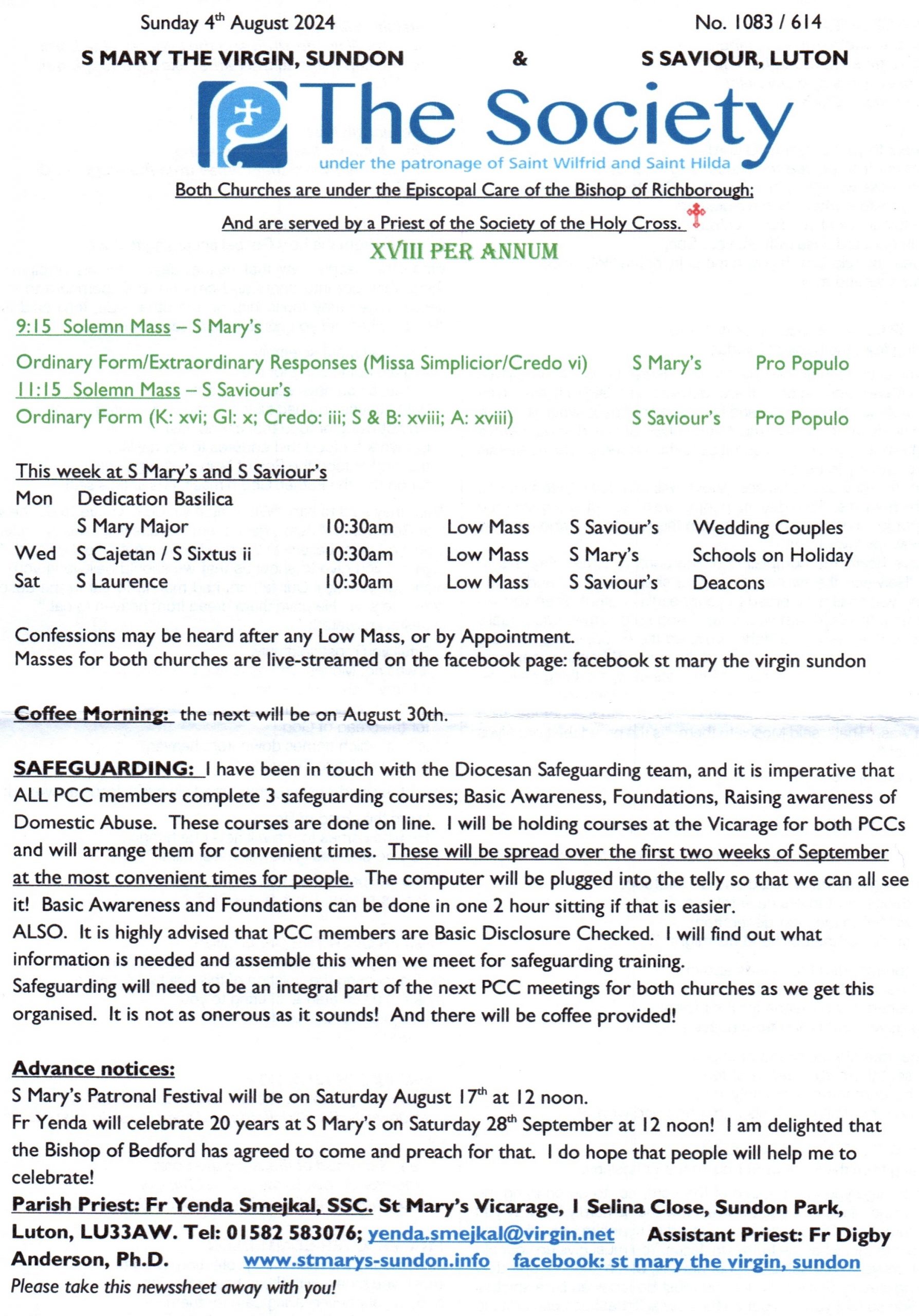 St Mary's Church Sundon – The Parish Church of Upper & Lower Sundon ...