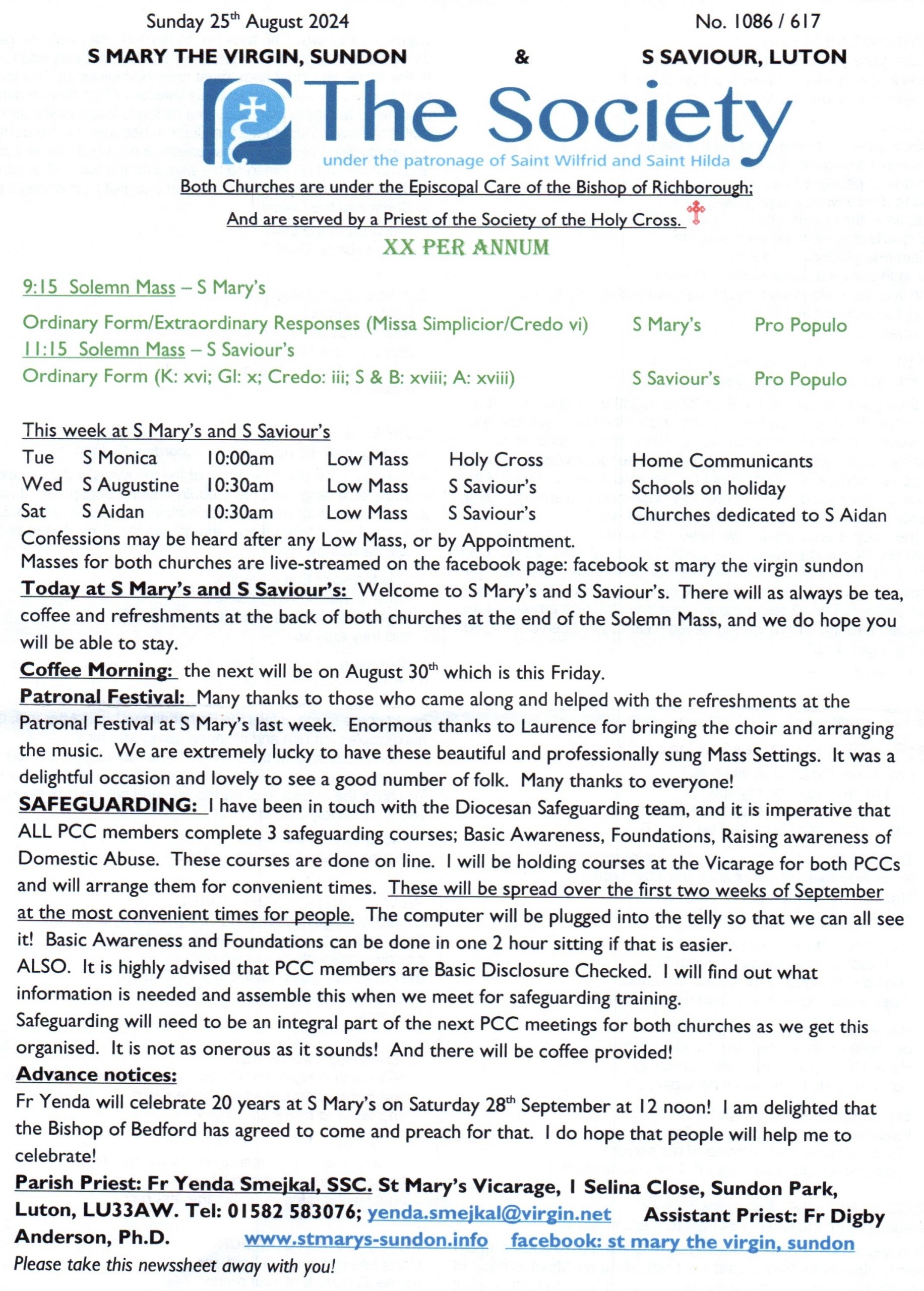 St Mary's Church Sundon – The Parish Church of Upper & Lower Sundon ...