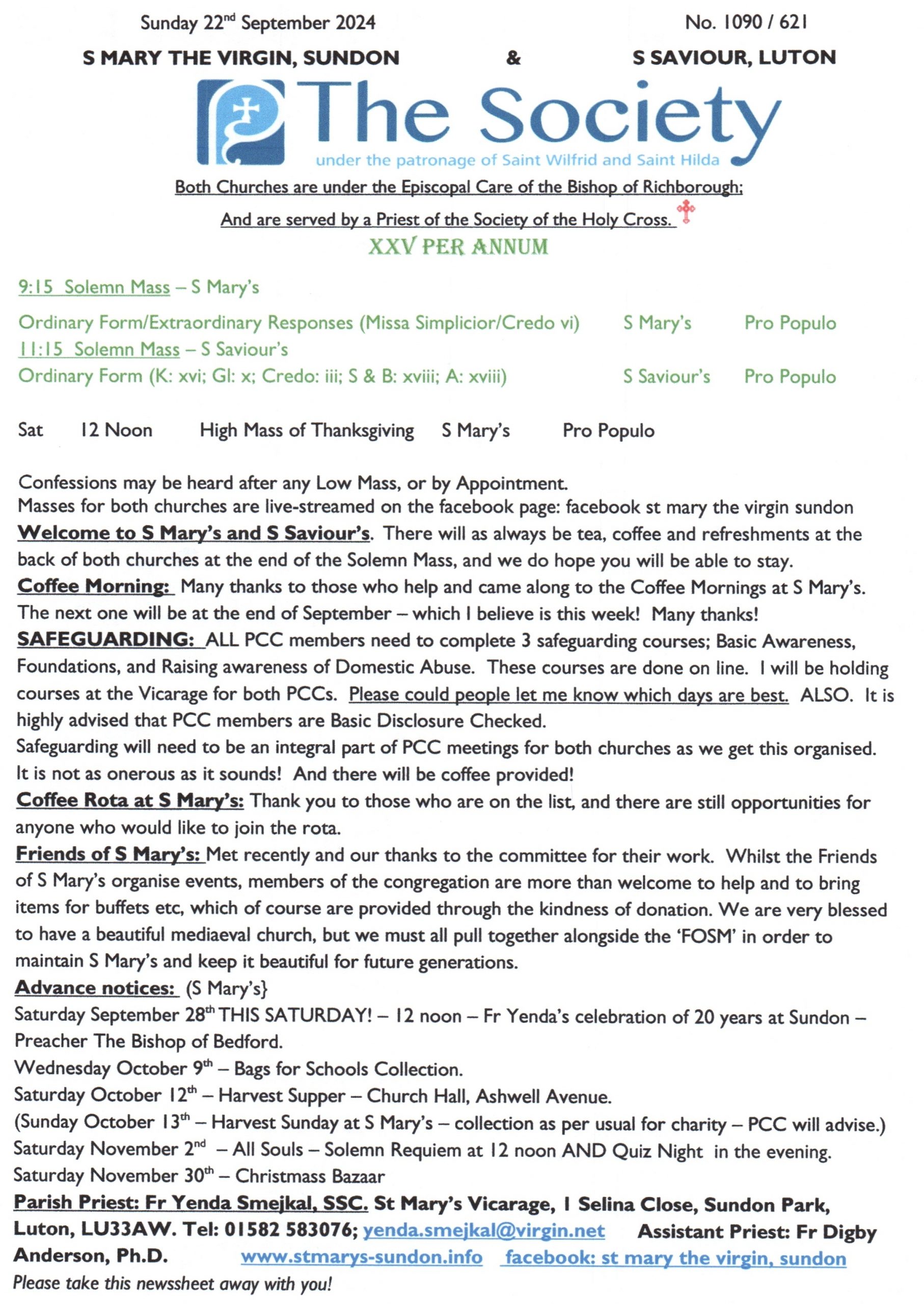 St Mary's Church Sundon – The Parish Church of Upper & Lower Sundon ...